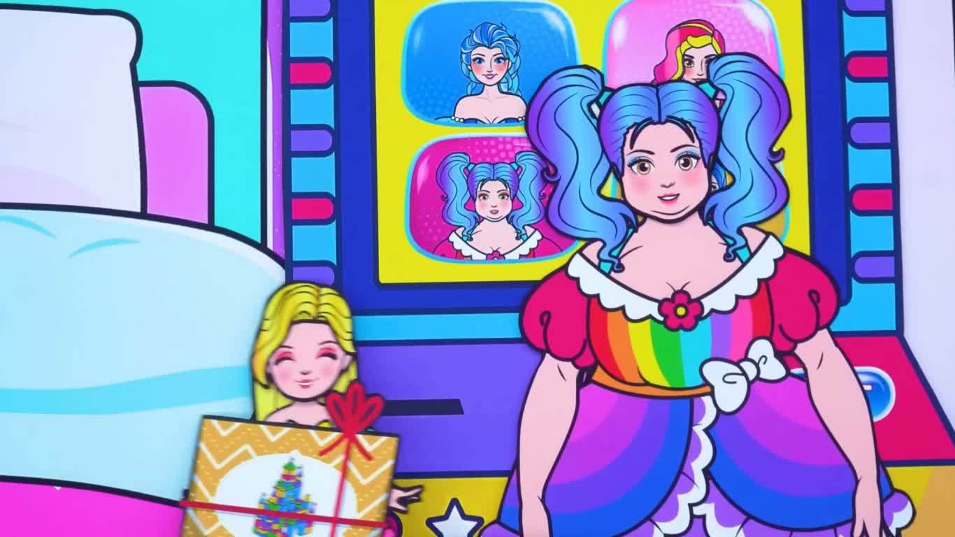 小公主魔法换装动画:小公主做了一个可怕的梦