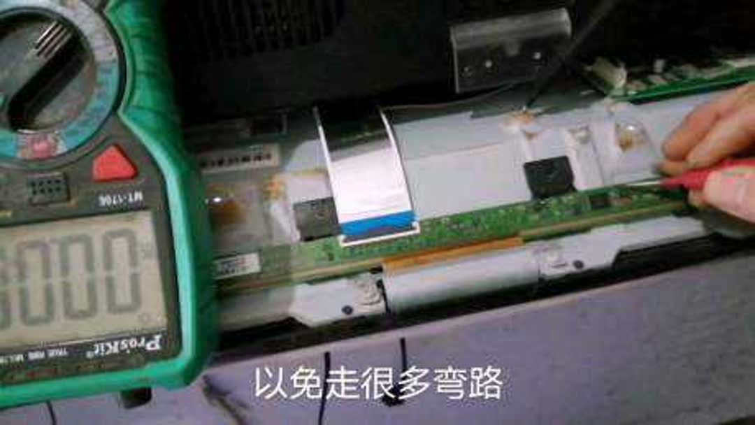 维修液晶电视换主板后故障依旧,这样修才能把材料费花在刀刃上