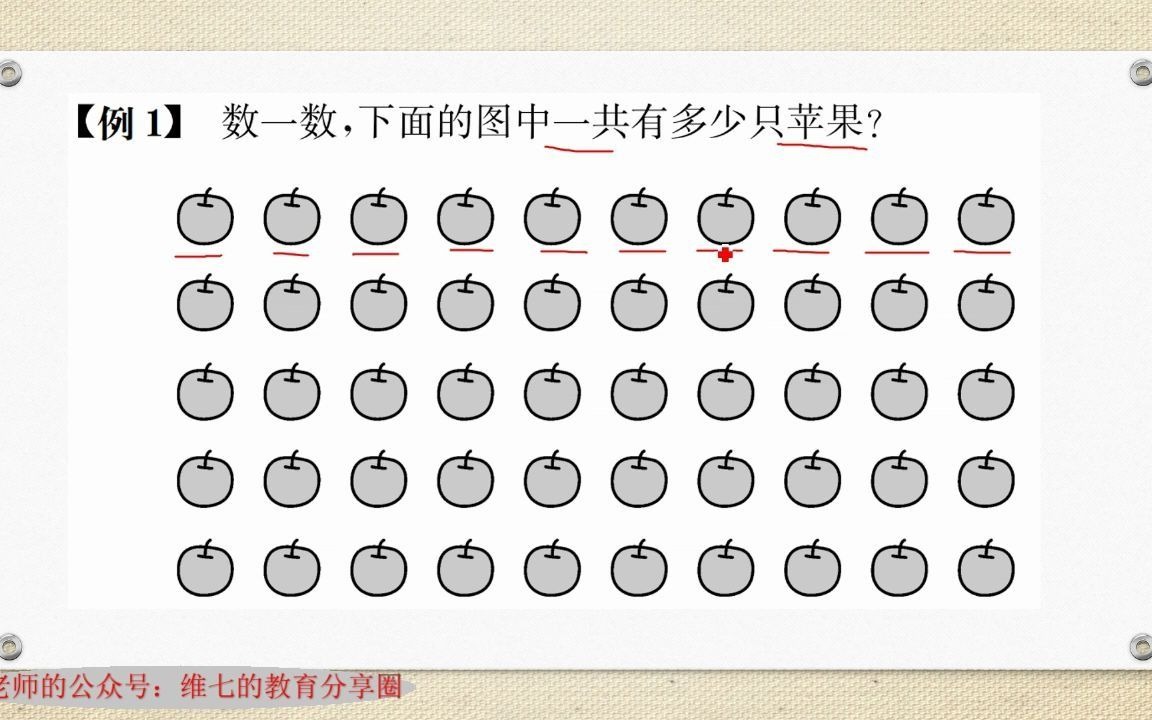 小学课外数学拓展-1年级-第1讲 数一数(1)
