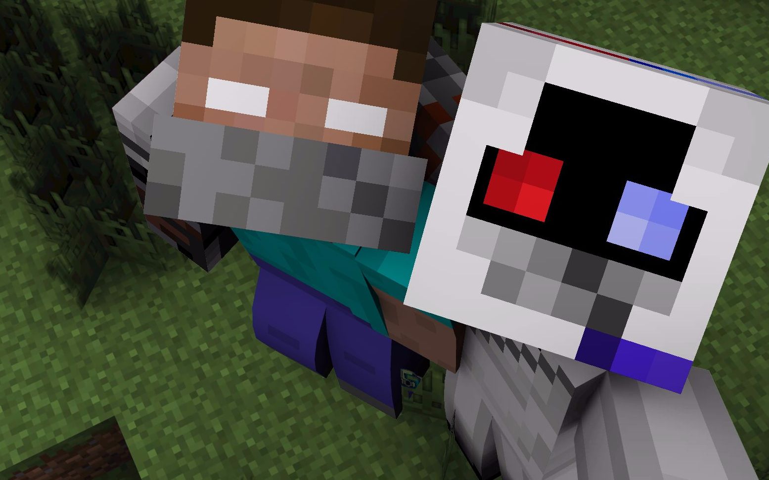 我的世界召唤him(上次him闪现在我面前,然后被我打一下就不出现了)