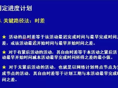 希赛信息系统项目管理师-第14章.项目进度管理