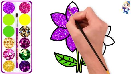 儿童教画画涂颜色 电脑