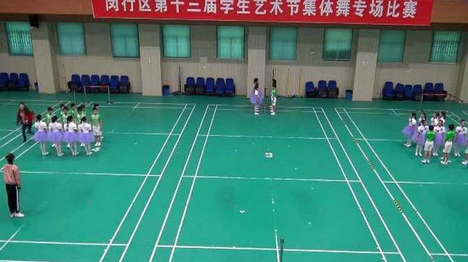 小学生集体舞蹈视频