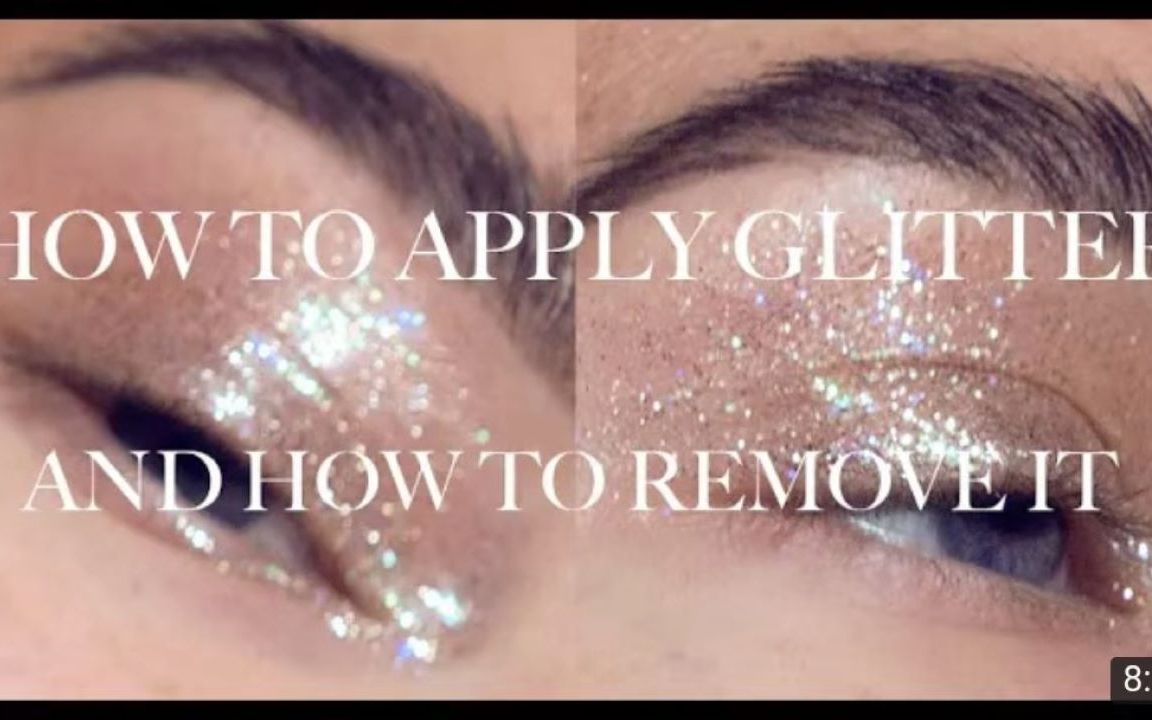 【Linda Hallberg】化妆技巧|教你如何使用亮片眼影以及如何卸干净