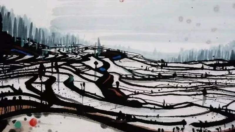 国画教程:水墨画是样创作出来的?
