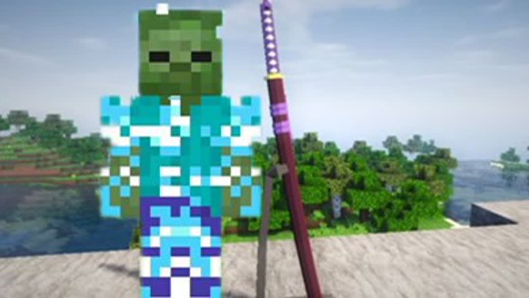 【晓晓大白】我的世界我是一只小僵尸名刀红玉