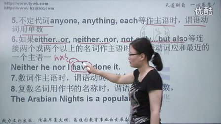 11.语法之主谓一致、倒装