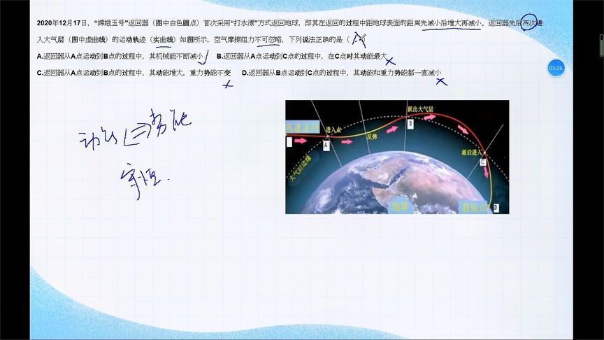 中考常考创新题--机械能守恒条件的应用