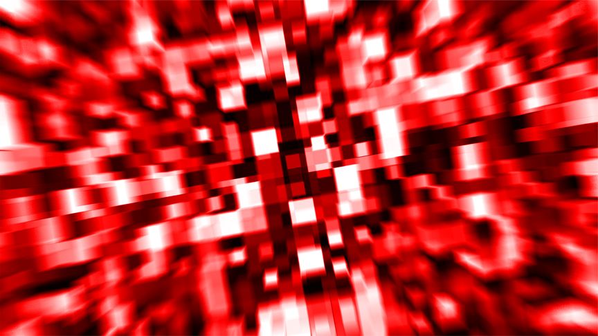 AE制作几何方块闪烁背景AE特效教程