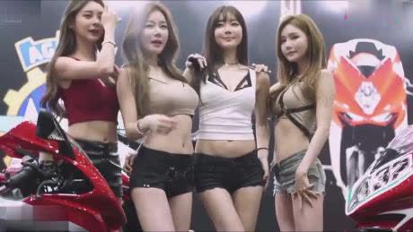 韩国四大顶级车模 性感丰满高颜值 极品梦中女神!