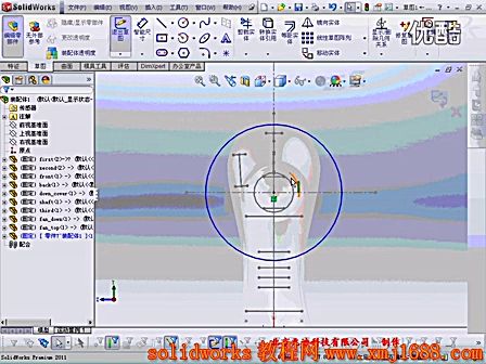 solidworks2015自顶向下设计实例 风扇3