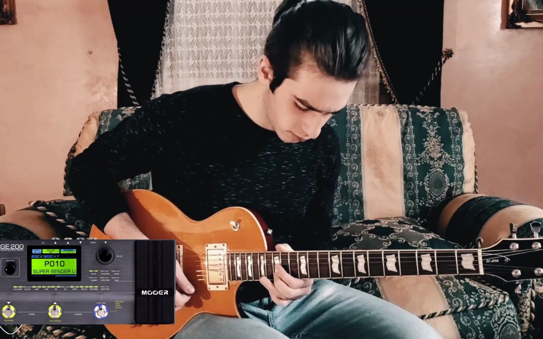 GE200带来枪花乐队经典电吉他solo试听!