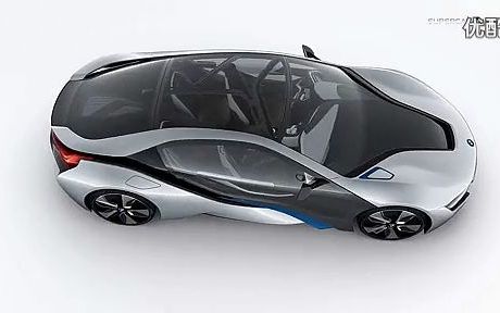 百年工业设计经典系列-BMW i8 Concept 工业设计概念展示