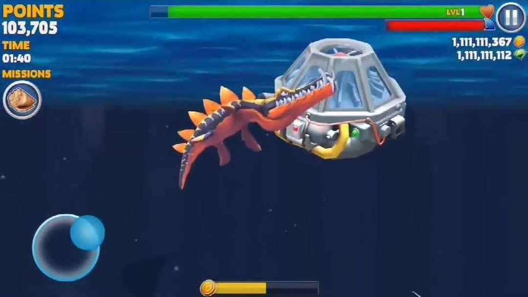 饥饿鲨进化:饥饿鲨鱼模型硬币宝石 3