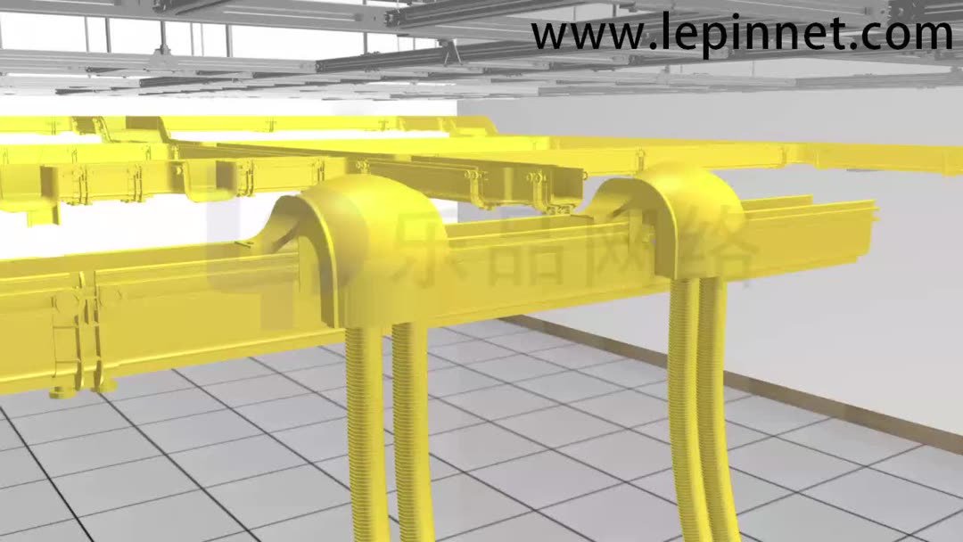 光纤槽道安装视频_LP乐品网络