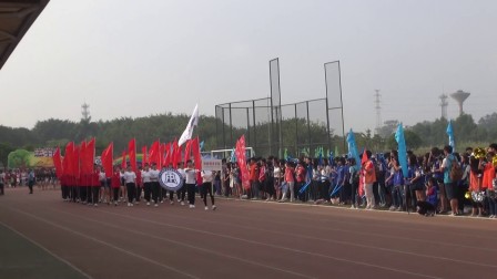 广财大2015校运会开幕式全程实录20151030