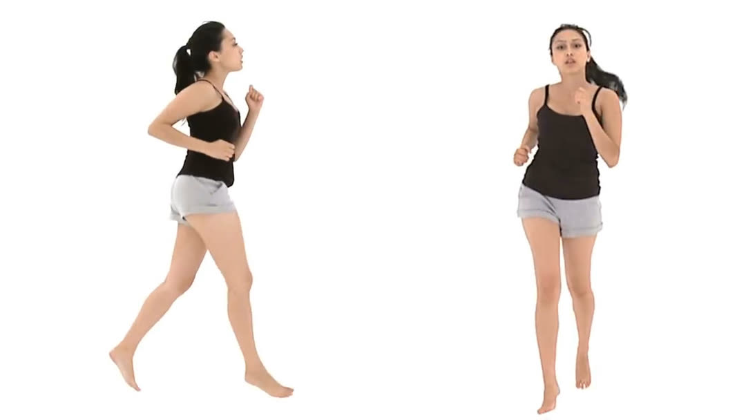 动画动作参考:跑步、推重物、各种姿势翻滚,keypose动画学院