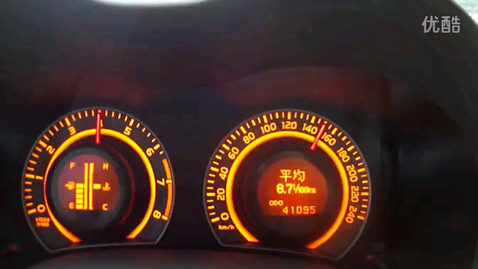 卡罗拉加速205KM时实拍加速给力