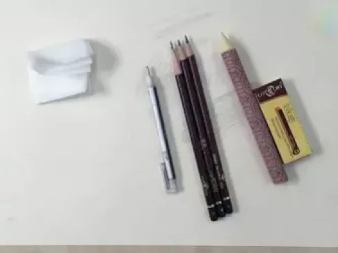 素描画法素描基础入门教程画画教学】素描篇—第4集简单素描