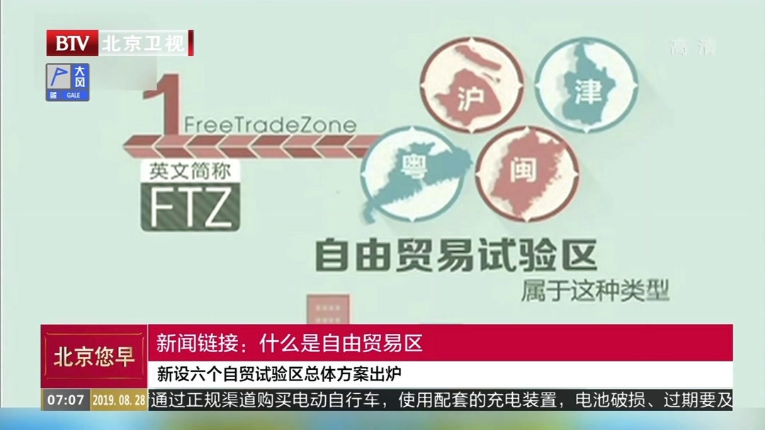 新闻链接:什么是自由贸易区