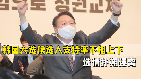 韩国大选倒计时50天 局势已演变为"二强相争,一人直...