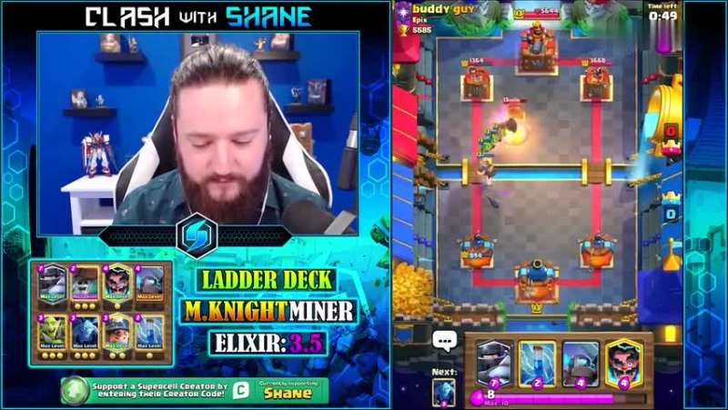 「皇室战争」不可阻挡的新主流组合!超骑小皮卡速转卡组!