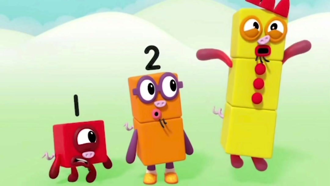 数字积木 方块动画:数字3是个天才少年! 早教动画