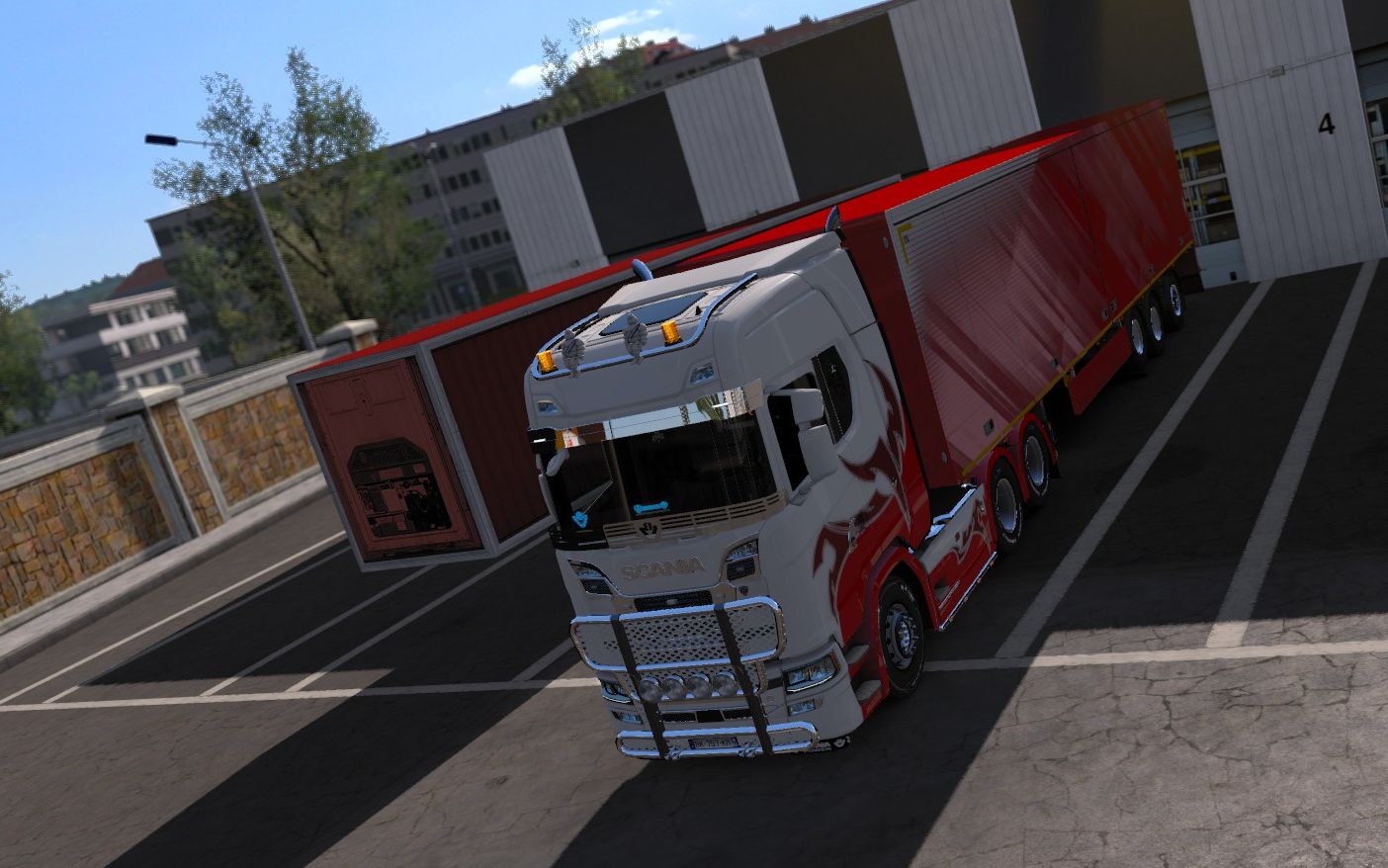 欧洲卡车模拟2 1.32公测:新版德国北部短途货运