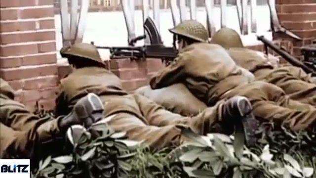 战场录像:第二次世界大战的激烈战斗片段,比电影要残酷得多