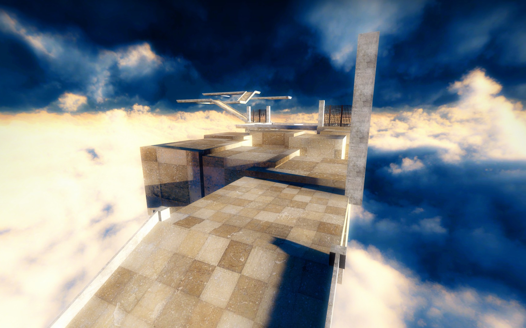 【CSGO 僵尸逃跑】沉醉在空灵天空中的梦境——梦之韵人类视角通关...