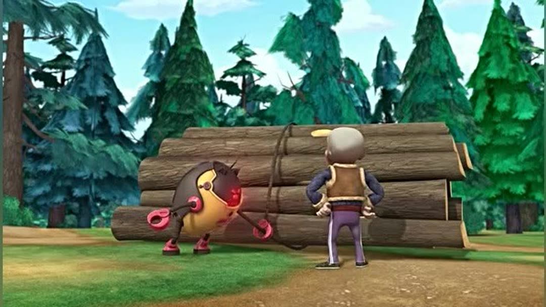 熊出没之丛林总动员 机器人小怪兽太厉害了