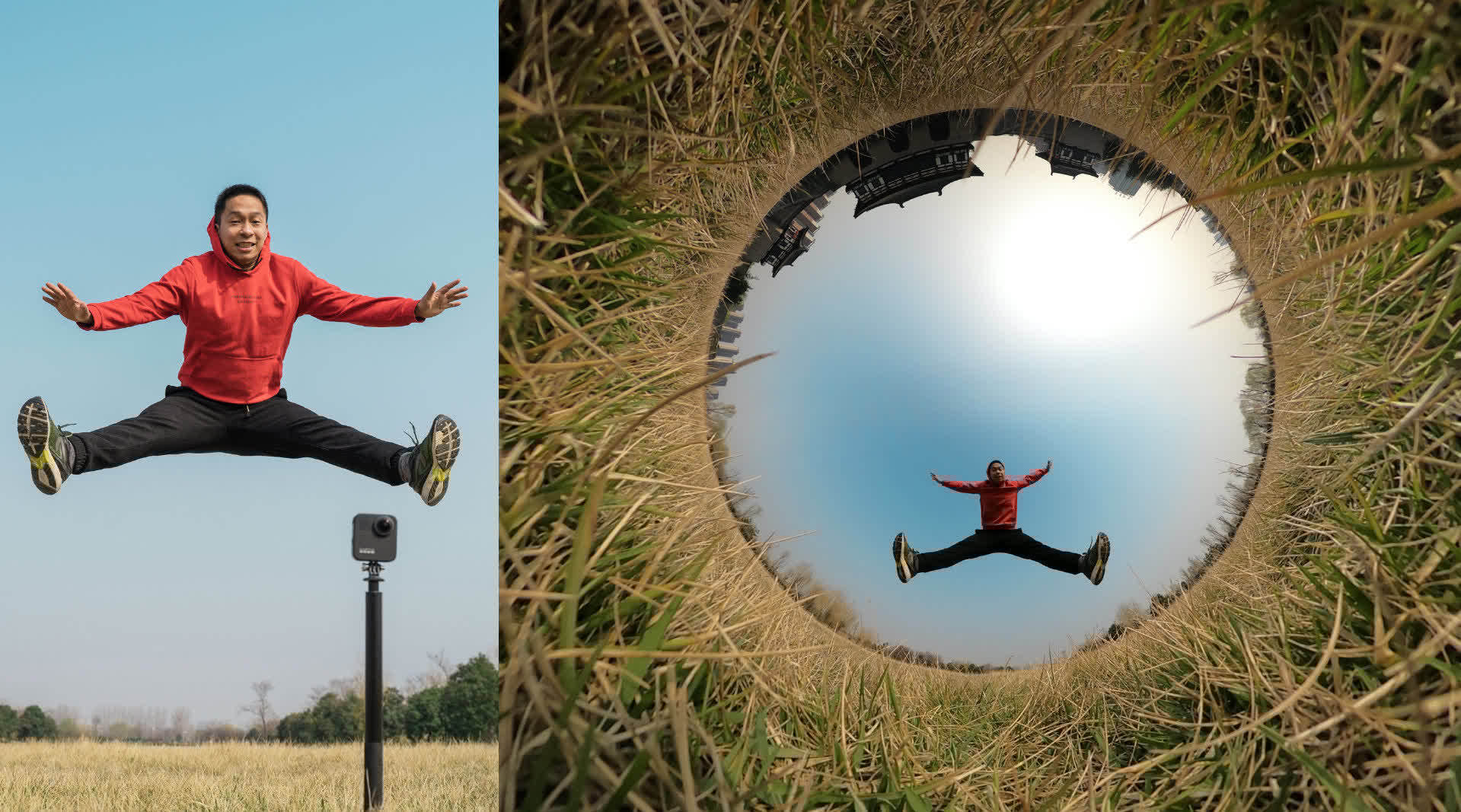 一个视频弄懂全景视频处理流程,以GoPro MAX为例