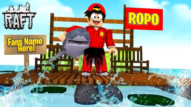 Roblox木筏生存模拟器:海上漂流之旅!小格解说