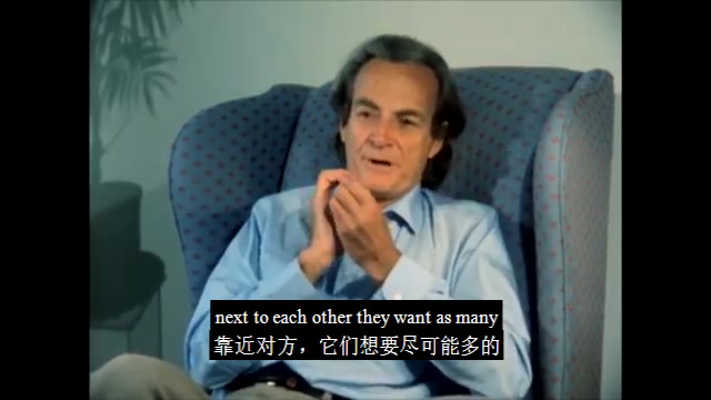 Fun to imagine-Richard Feynman-jiggling(原子振动)[附中文翻译字幕]