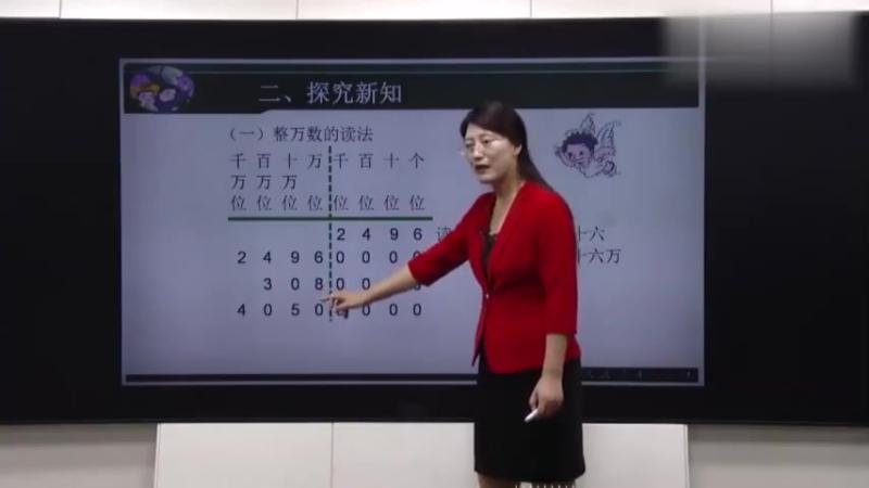 人教版四年级上册数学第1单元《大数的认识》亿以内数的读法 (1