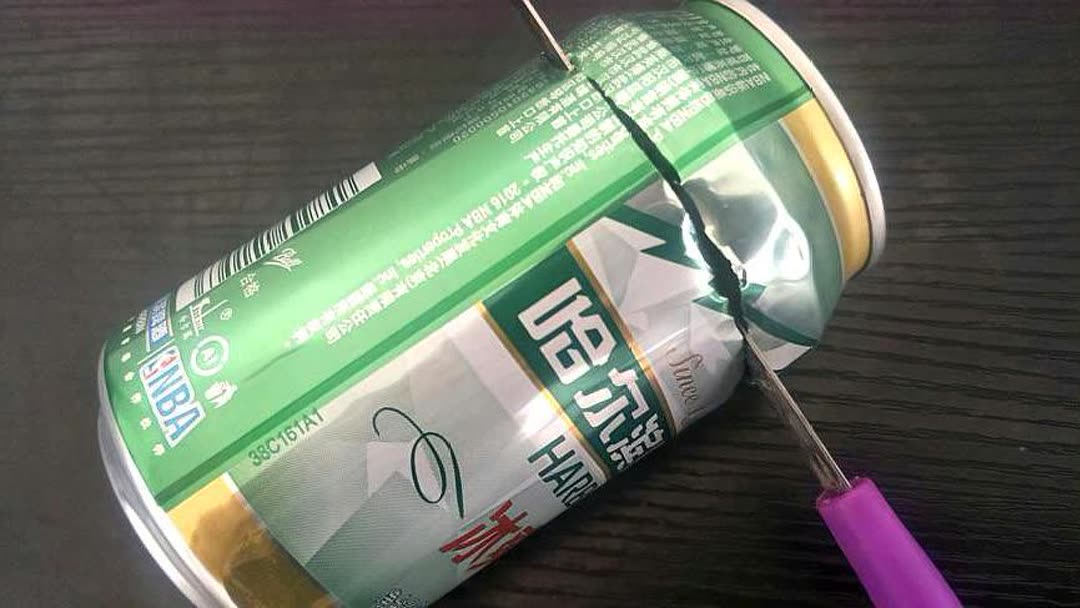 废旧易拉罐是个宝,随便剪几刀还有这个妙用,看完快试着做一个吧