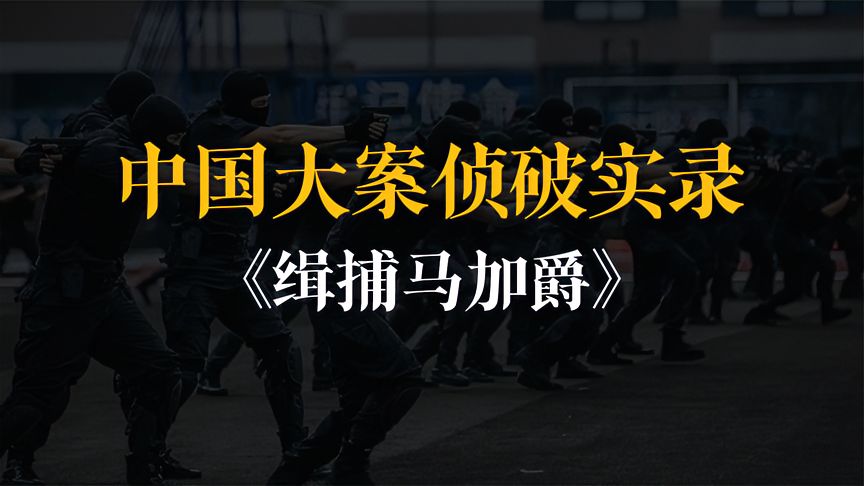 中国大案侦破实录 《缉捕马加爵》