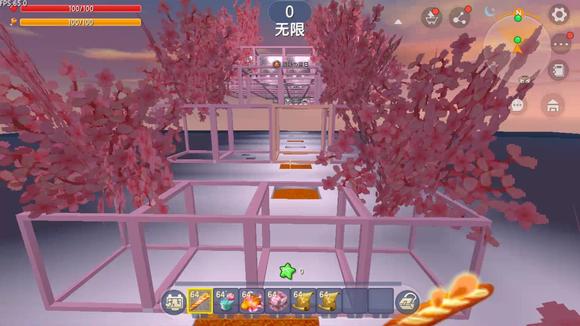 迷你世界:这个地图有心了 制作的太好看了 东西也多