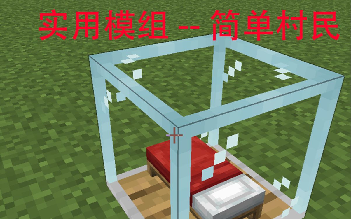 我的世界实用模组介绍--简单村民/物品化村民