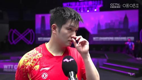 好棒! 樊振东不管领先落后都在努力赢 樊振东晋级新乡冠军赛决赛,赛后...