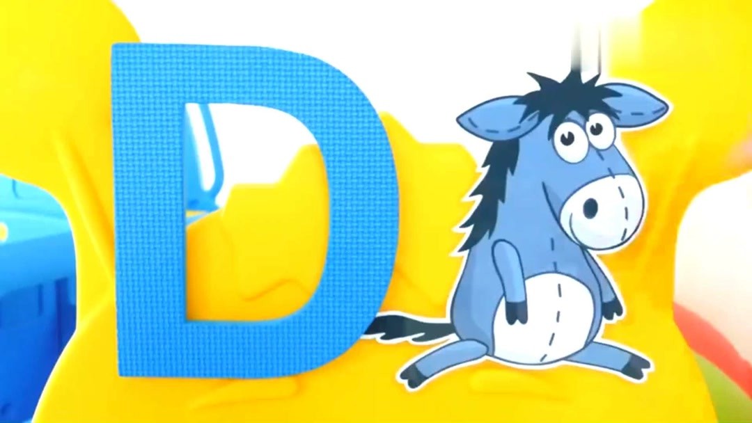 亲子游戏DIY可爱版益智教学一起认识字母