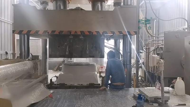 玻璃钢风机模压成型液压机