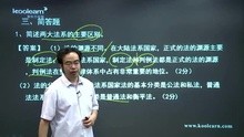 考研法硕(非法学)冲刺总结