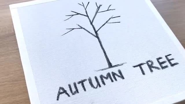 明明是一棵树的形状,牛人画完就成了一片森林!