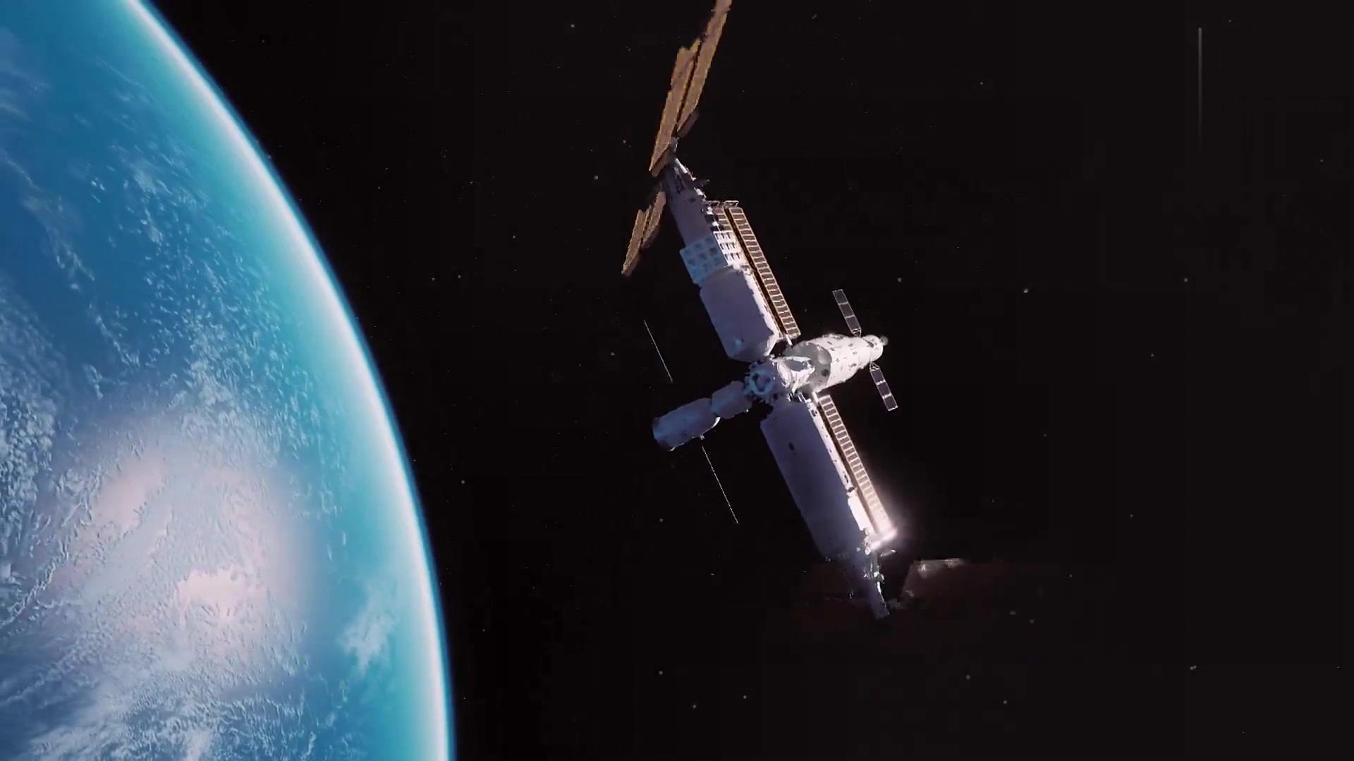 中国空间站动态|天际破晓的宇宙诗篇
