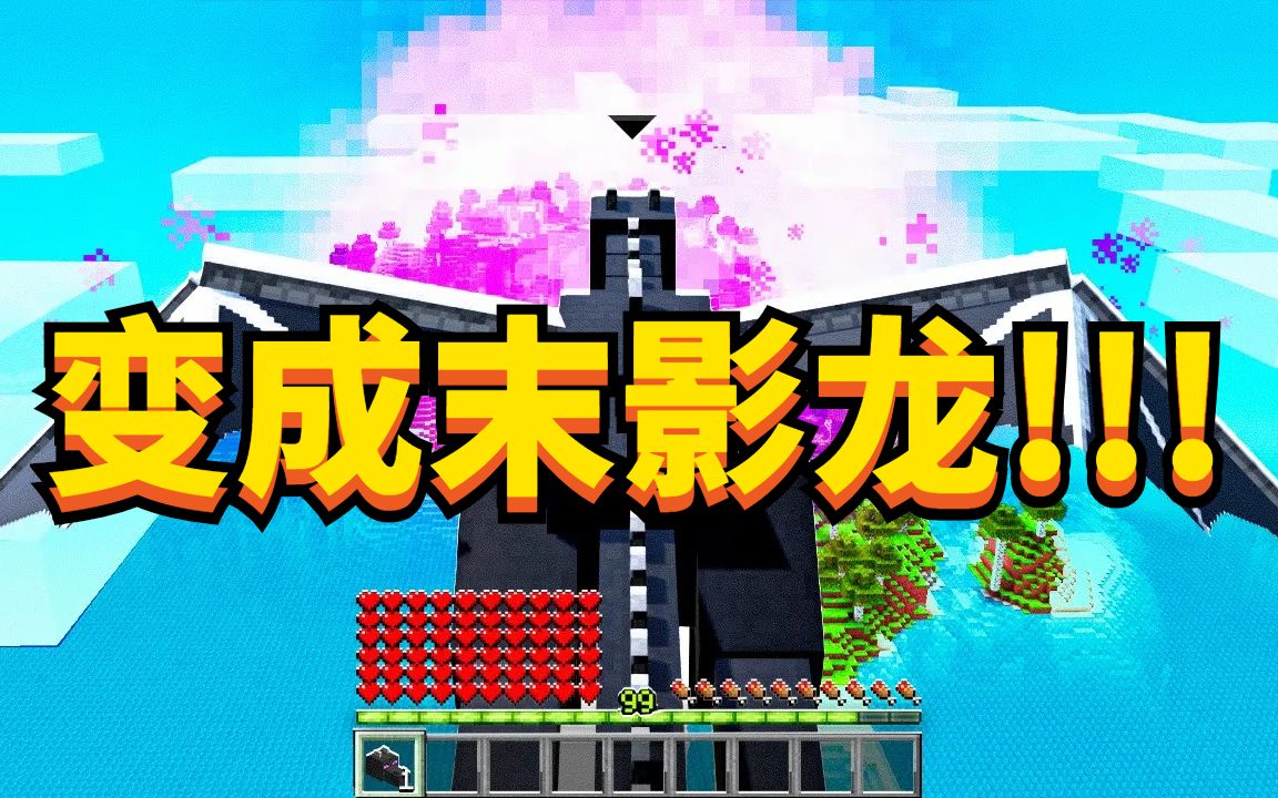 我的世界:变成末影龙 | 可以变成任意生物的模组