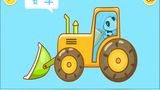 赛车总动员玩具视频 挖土机动画片 工程车 推土机 汽车总动员