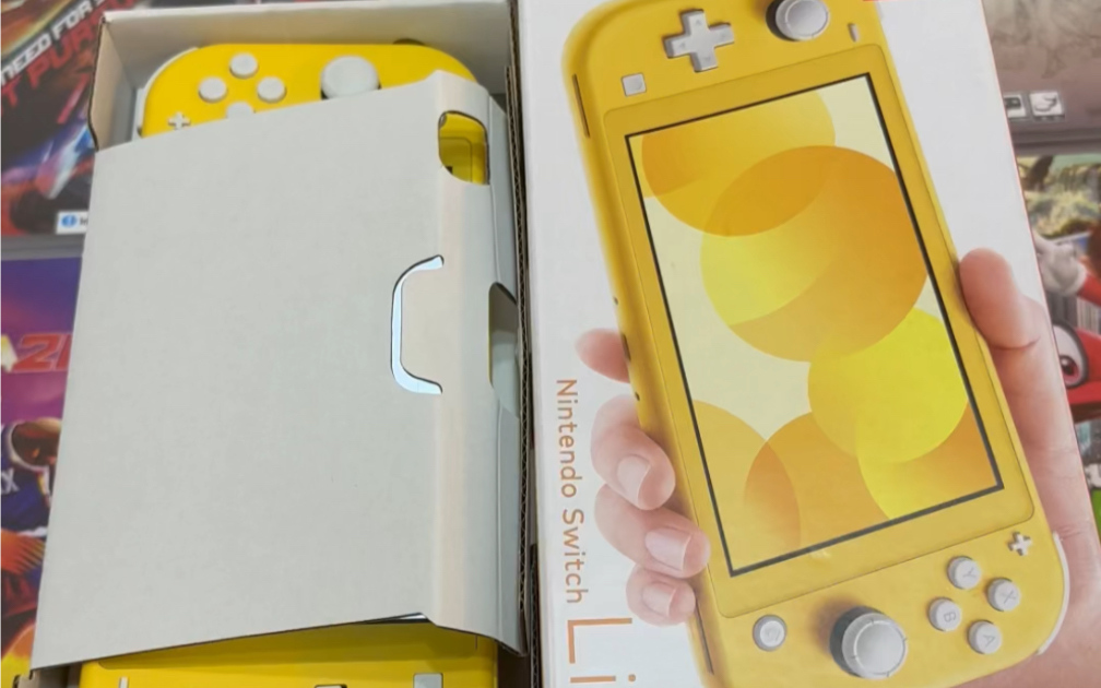 出充新机switch lite,聊一下为啥我这边lite续航机器比较少,没有参与粉丝...