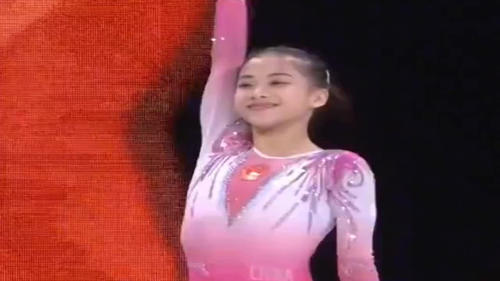 中国女子体操队的颜值担当,奥运冠军管晨辰口中最美的“佳佳姐”