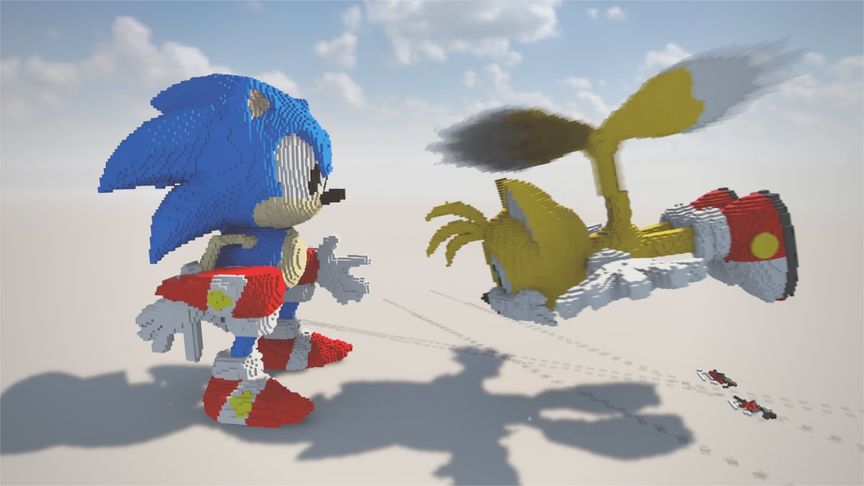 拆家模拟器:索尼克兄弟们都变成我的飞行载具了